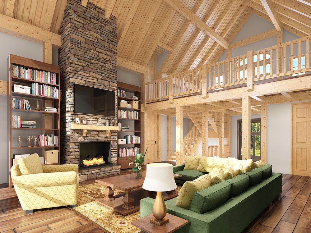 Timber Frame Homes - Timberhaven Log & Timber Homes